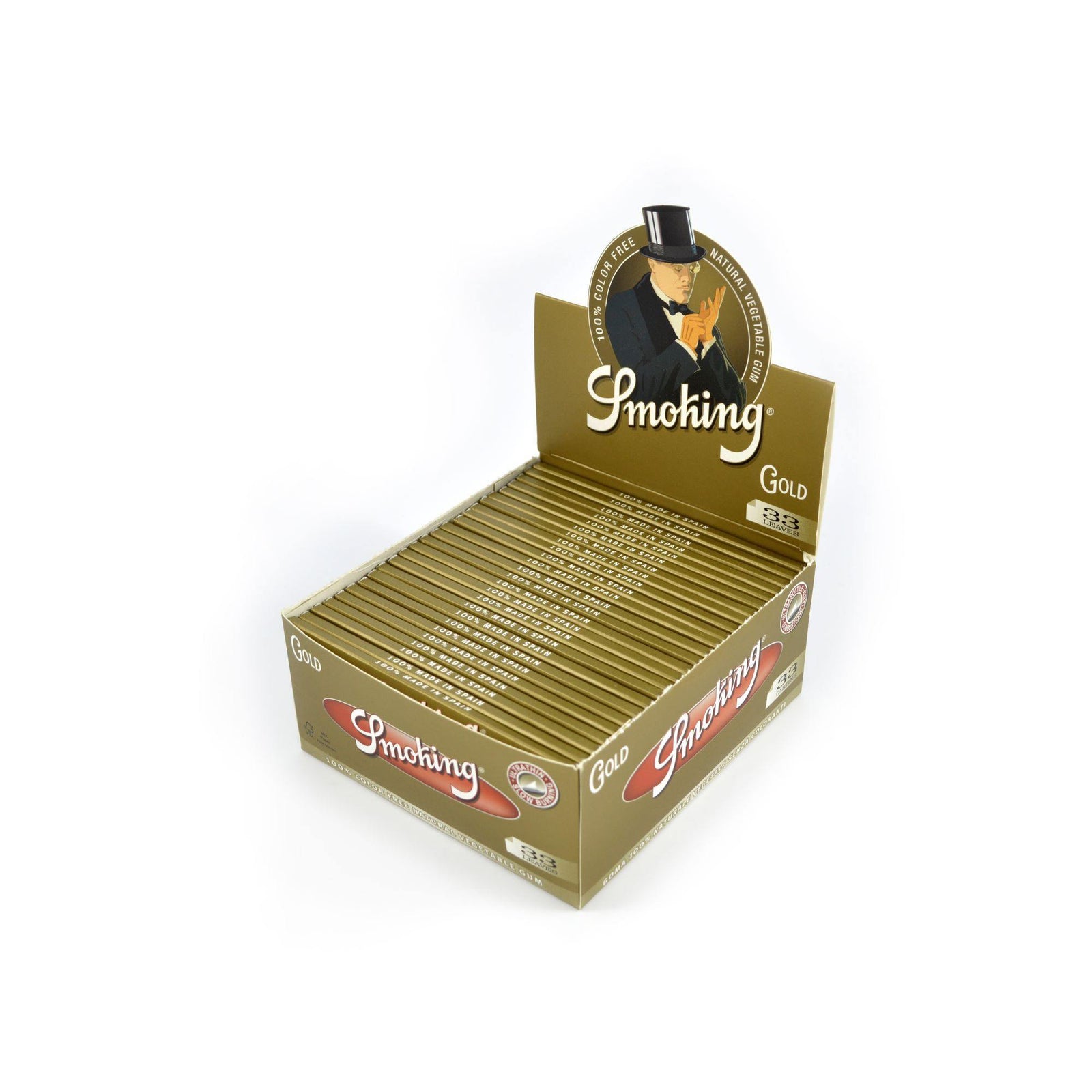 Smoking Gold King Size Slim (50 Packs) for wholesale | ABK Europe